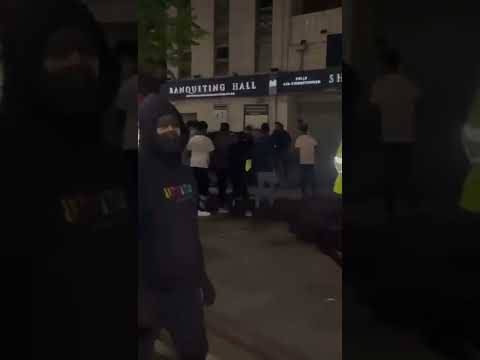 RSS supporters invading Muslim shops in Liecester UK