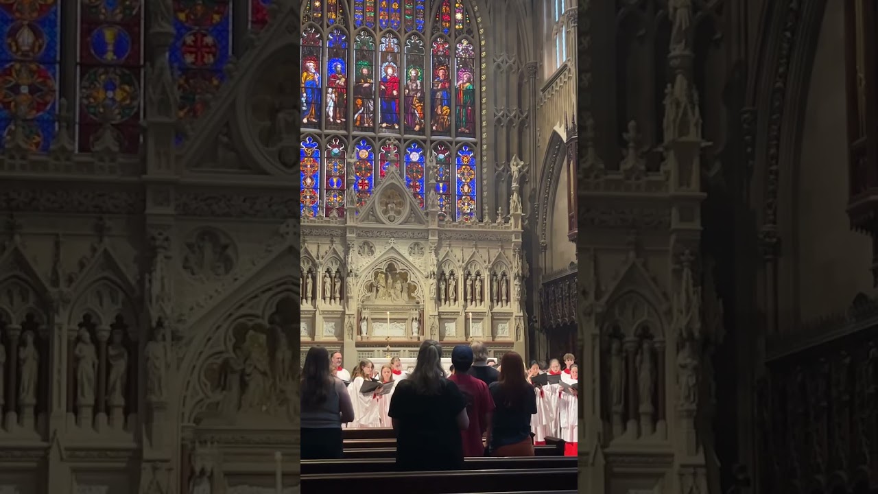 Trinity Youth Chorus NYC 2023 - Evensong - Magnificat arrangement by Caleb Burhans