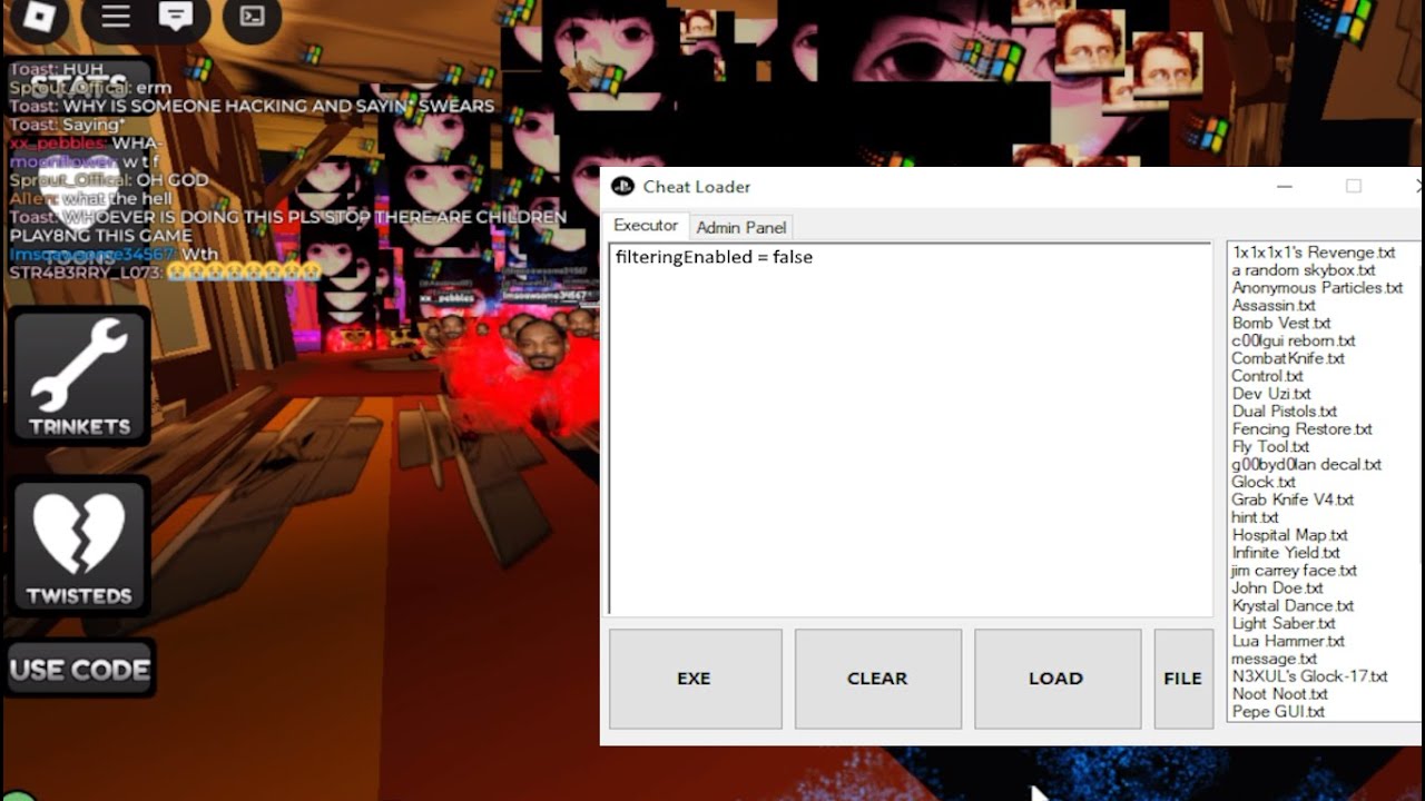 1k player game fe bypassed using CheatLoader