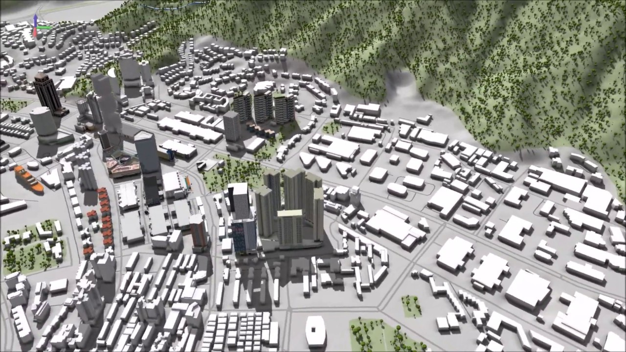 Real Time Shadows for Large Scale Geospatial Visualization