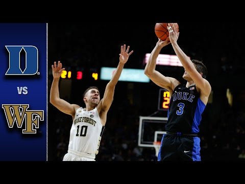 Duke vs. Wake Forest Men's Basketball Highlights (2016-17)