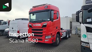 Scania R580 6X4 V8 Retarder Hydraulik Big-Axle ACC truck tractor for ...