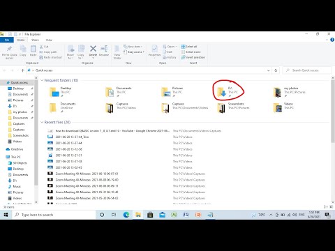 How to restore accidentally moved Downloads folder to D:\ back to default
