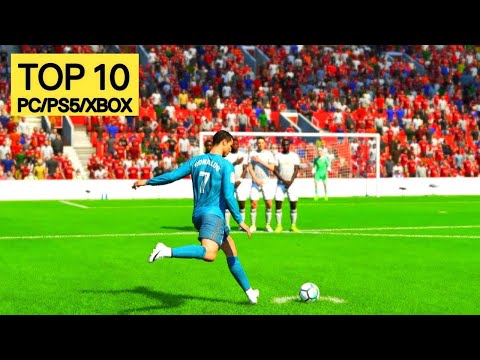 TOP 10 Best Football Games for PC, XBOX, PS5! (2025 Edition)