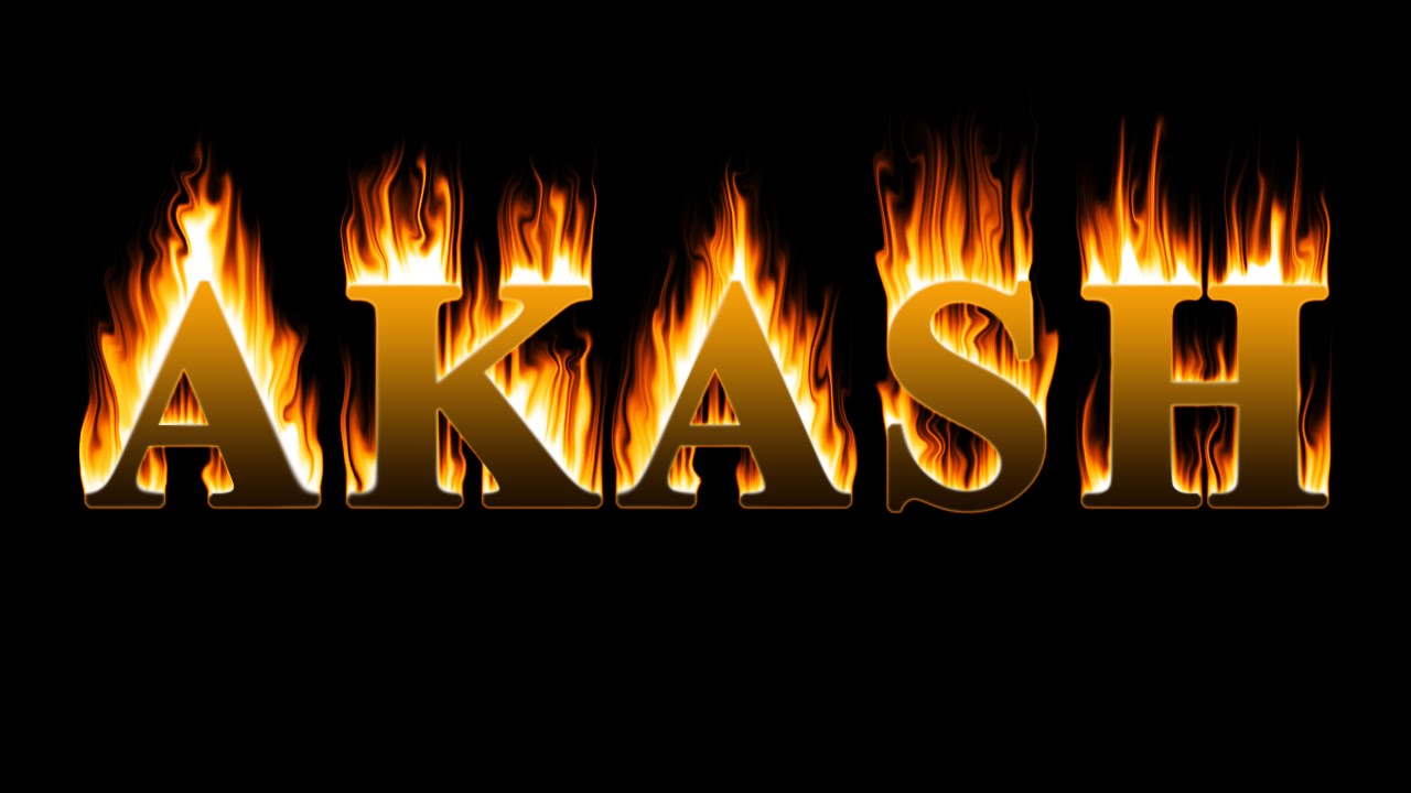 Fire Text Effect in Photoshop  | Photoshop CC Tutorial