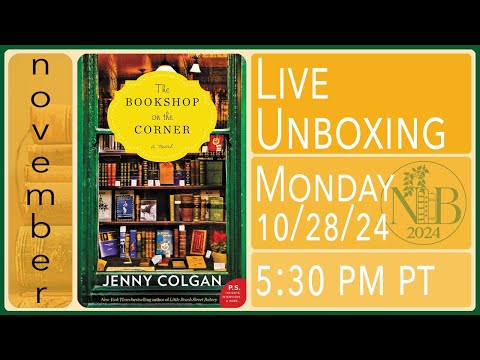 Unboxing - The Bookshop on the Corner