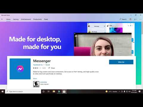 How to Download Facebook Messenger on Laptop/PC for free in 2022 | N Tech