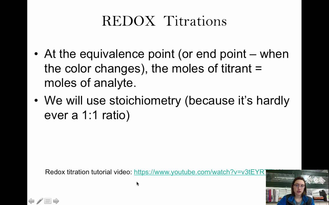 10.5 Redox Titrations