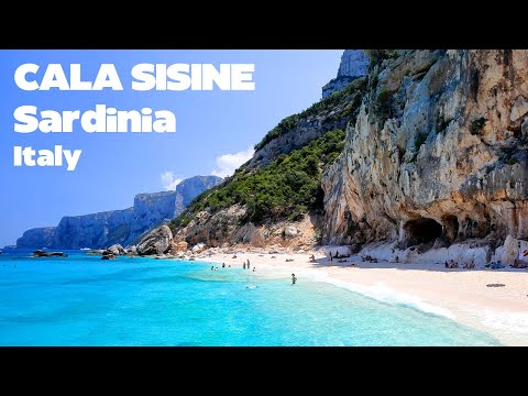 Sardinia's Turquoise Dream: Swimming in Cala Sisine in 4k