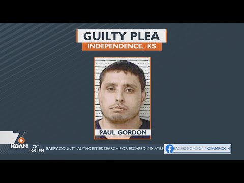 A Missouri man issues a guilty plea for a bank robbery in Independence, Kansas.