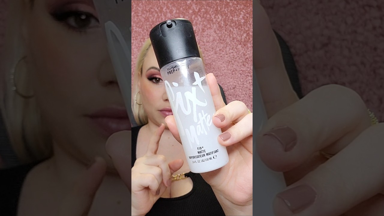 Mac Cosmetics Prep and Prime Fix Plus Matte Setting Spray #maccosmetics #makeupsettingspray