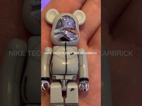 Nike Tech Fleece N98 Bearbrick unboxing in 15 seconds. #designertoys #bearbrick #mindzai
