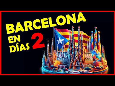 🇪🇸¡Qué ver en BARCELONA ( España) en 2 Días ! Guía para VISITAR la capital de CATALUÑA. [2024]