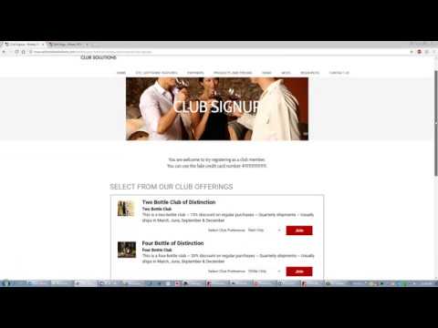 Active Club Solutions - Web Tools - Club Signup and Account Management