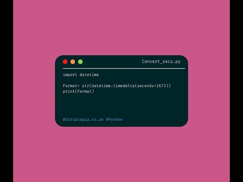 Python datetime - Convert seconds to hh:mm:ss