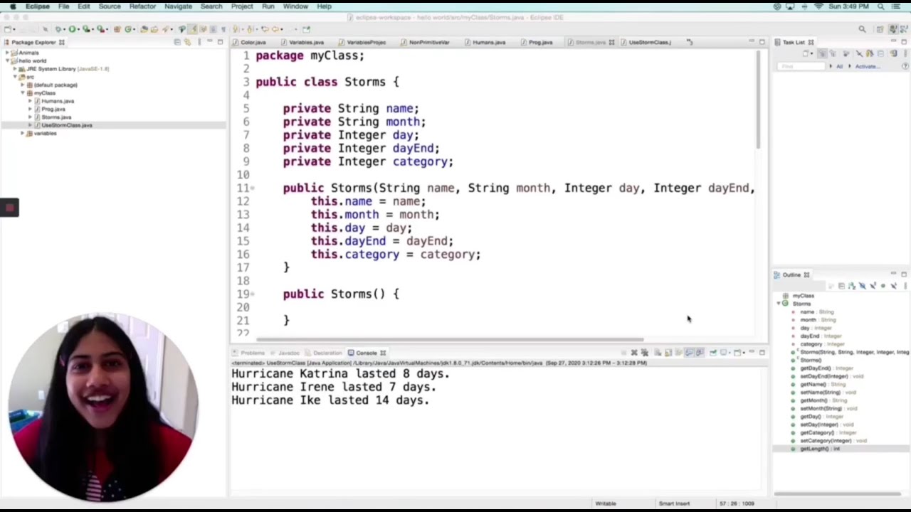 Creating a Custom Java Object/Class! (And Functions!)