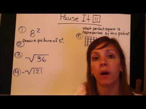 Perfect Squares & Square Roots