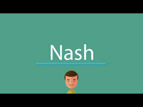 Nash pronunciation