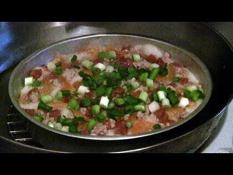 Steamed Glutinous Rice Cake 年糕 ("Nian Gao" Tay ) Chinese New Year Recipe