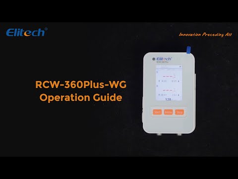 Operation Guide - Elitech RCW-360Plus-WG-DC WiFi + 4G Digital Temperature Humidity Data Logger