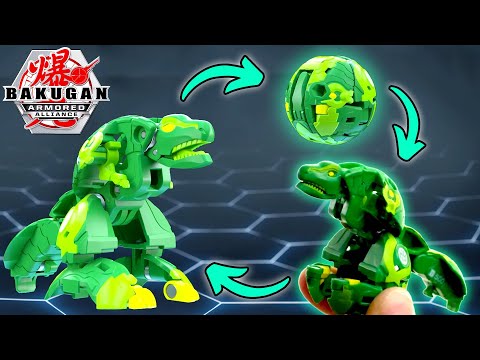 How To Fold BAKUGAN: Armored Alliance Toys - Core & Faction Fusion Bakugan Toys