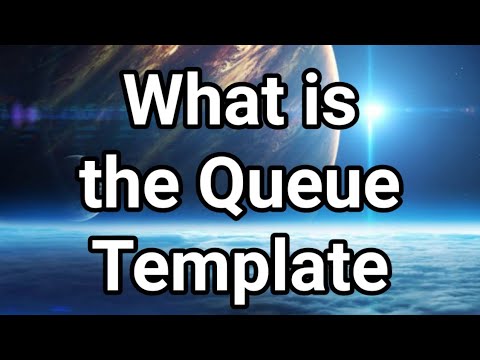 What is the Queue Template. Urdu English