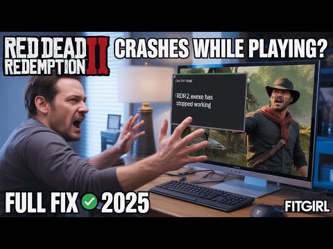 RDR2 Crashes While Playing? Full Working Fix for FitGirl Version (2025)