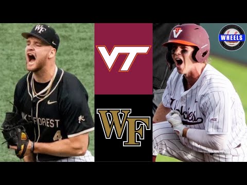 Virginia Tech vs #16 Wake Forest (Great!) | G3 | 2025 College Baseball Highlights