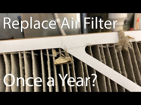 Do MERV16 Air Filters Need To be Replaced Once a Year?