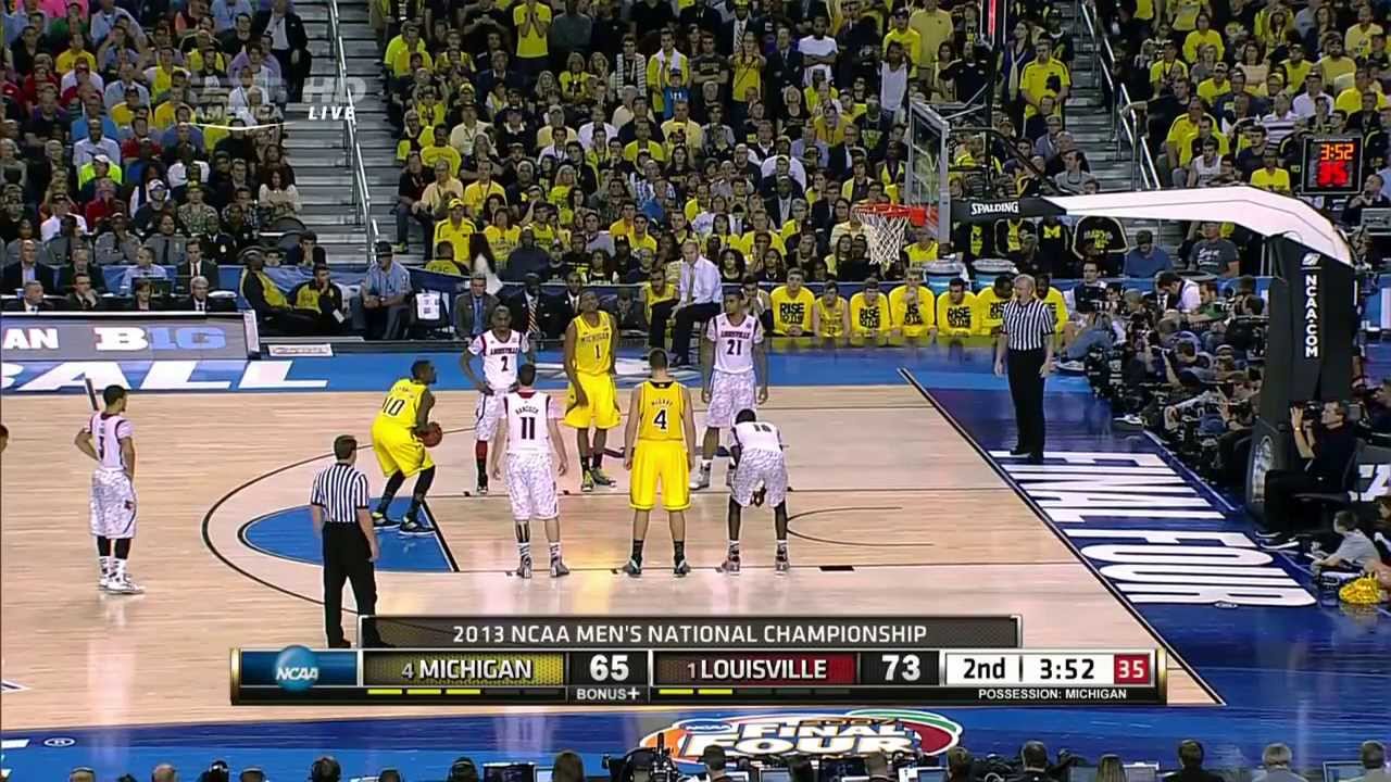 Louisville vs Michigan 2013 NCAA Basketball Championship (FULL GAME) VITALE CALL