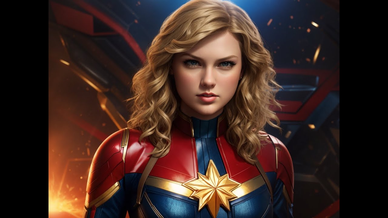 Taylor Swift as Captain Marvel: A Cosmic Fan Casting | Image Slideshow