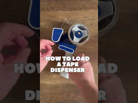 HOW TO LOAD A TAPE DISPENSER