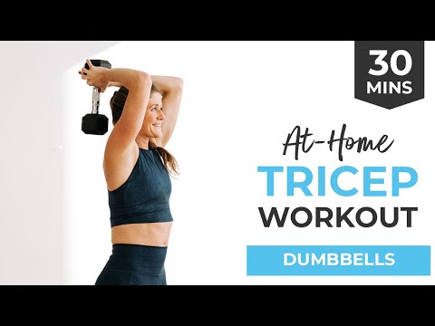 30-Minute Tricep Workout (Follow-Along Video of 8 Best Tricep Exercises)