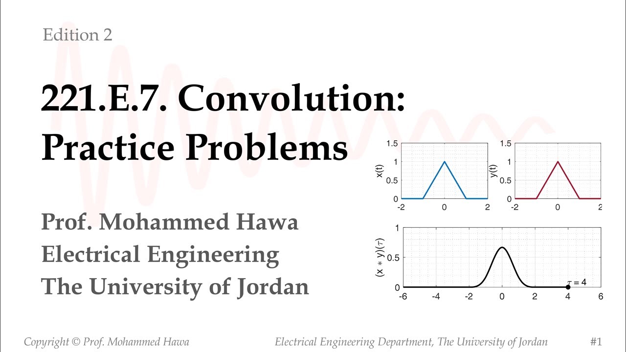 221.E.7. Convolution: Practice Problems
