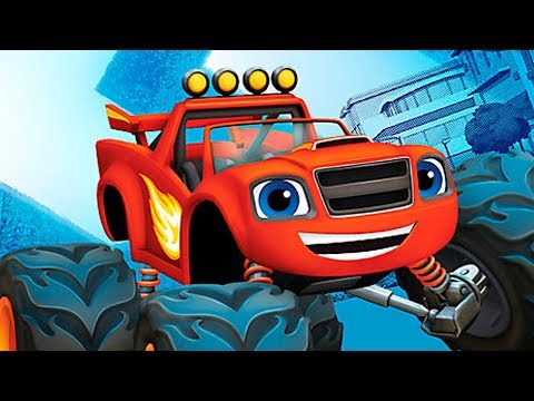 Speed Into Dino Valley - Blaze And The Monster Machines - Game For Kids