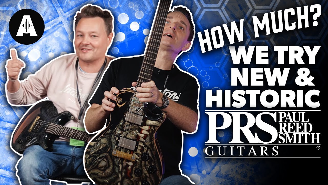Lee & Pete Play Historic & Unique PRS Guitars & NEW SE Guitars!