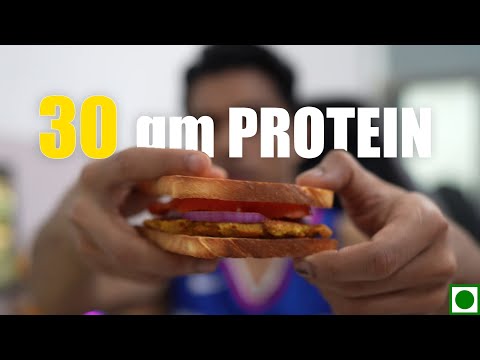 High Protein Vegetarian Recipe | Soya Tikki