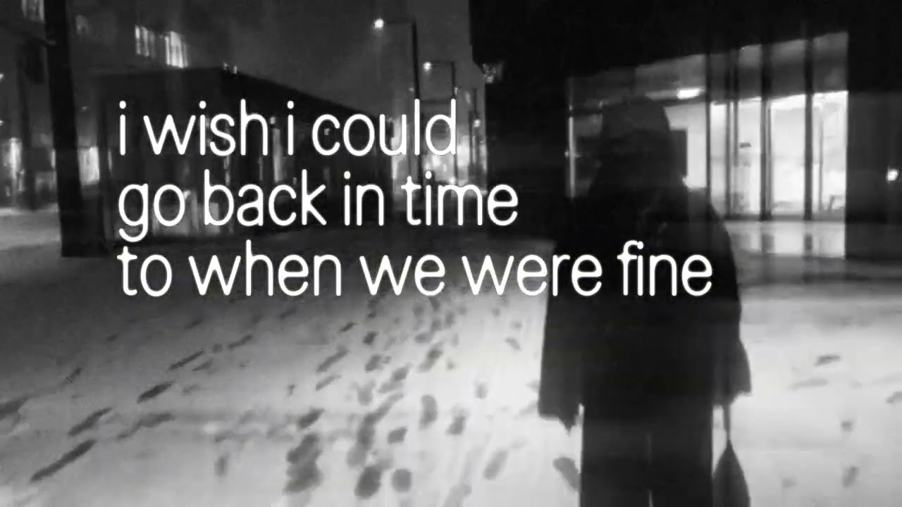 whatsaheart - when we were fine (lyric video)