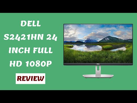 Dell S2421HN 24 Inch Full HD IPS Monitor: Crisp Visuals with Minimal Bezels Review