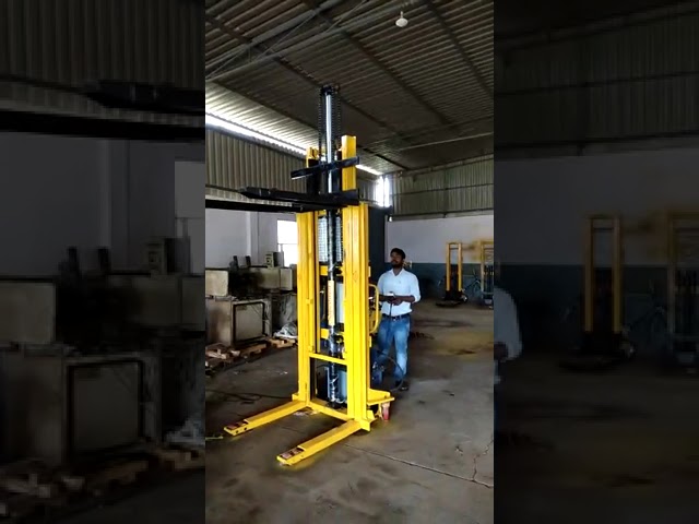 Hydraulic Stacker - Hand Operated Hydraulic Stacker Manufacturer from ...