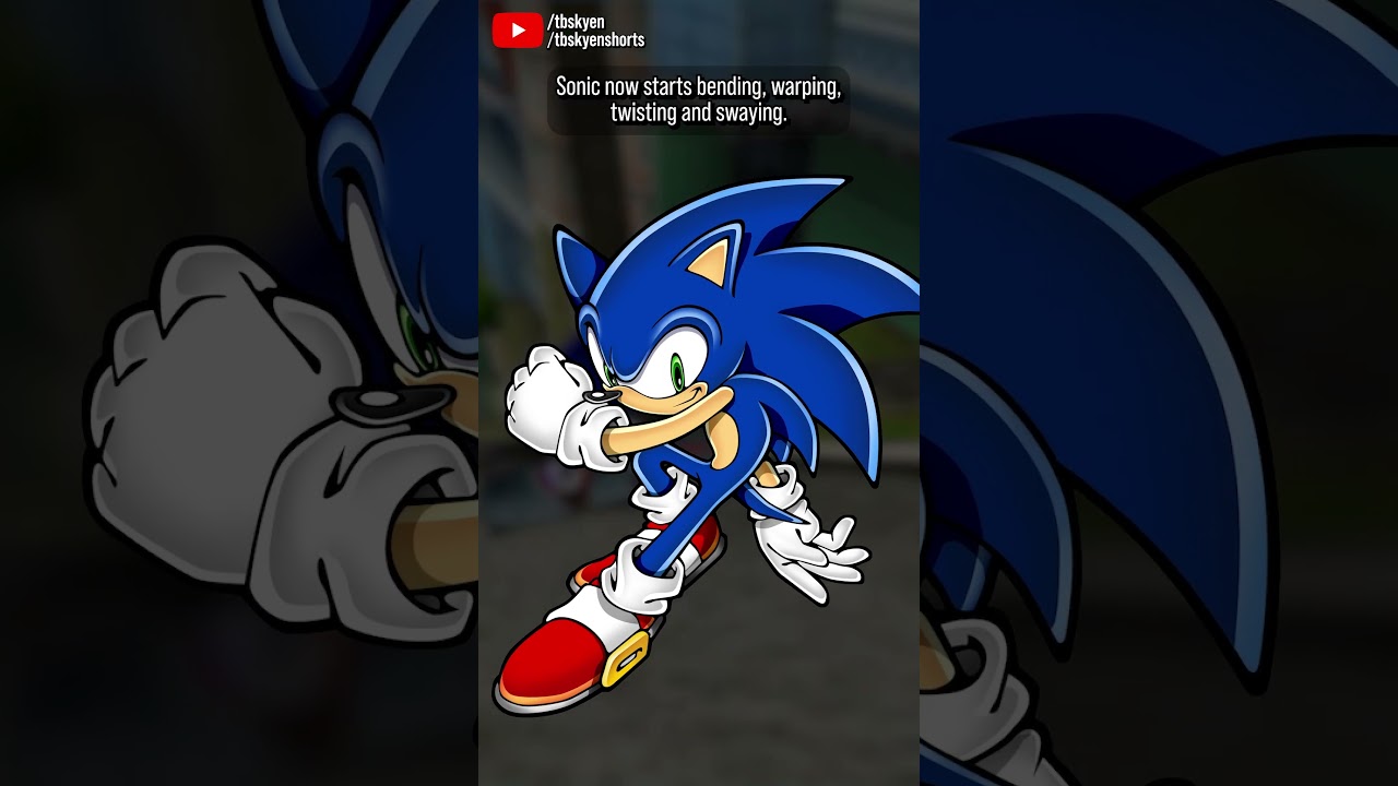 Modern Sonic is a necessary evolution of something originally very simple #sonicthehedgehog