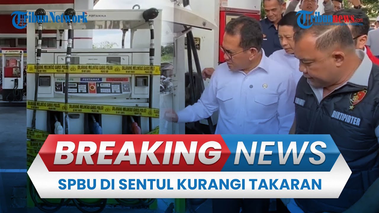 BREAKING NEWS: SPBU di Sentul Bogor Disegel, Terindikasi Kurangi Takaran BBM Pertalite ...