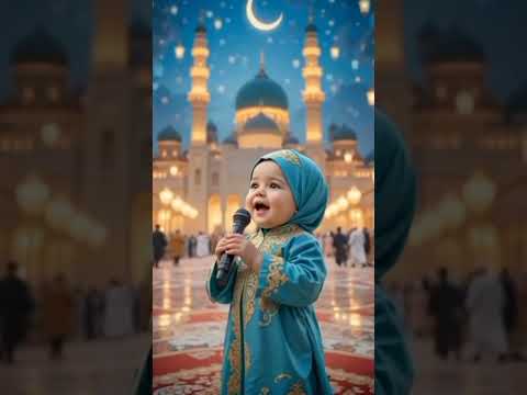 Noor e Ramzan ✨☺️🌛 #trending #nooreramzan #ramadan #islamicbaby #islamic #naat #cute #viral #shorts