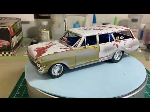 Spotted Cow 1963 Amt Chevy Nova Wagon Plus KBCC Garage Shout Out