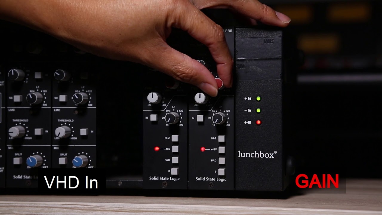 Solid State Logic SSL VHD 500 Series Preamp Module блок фантомного ...