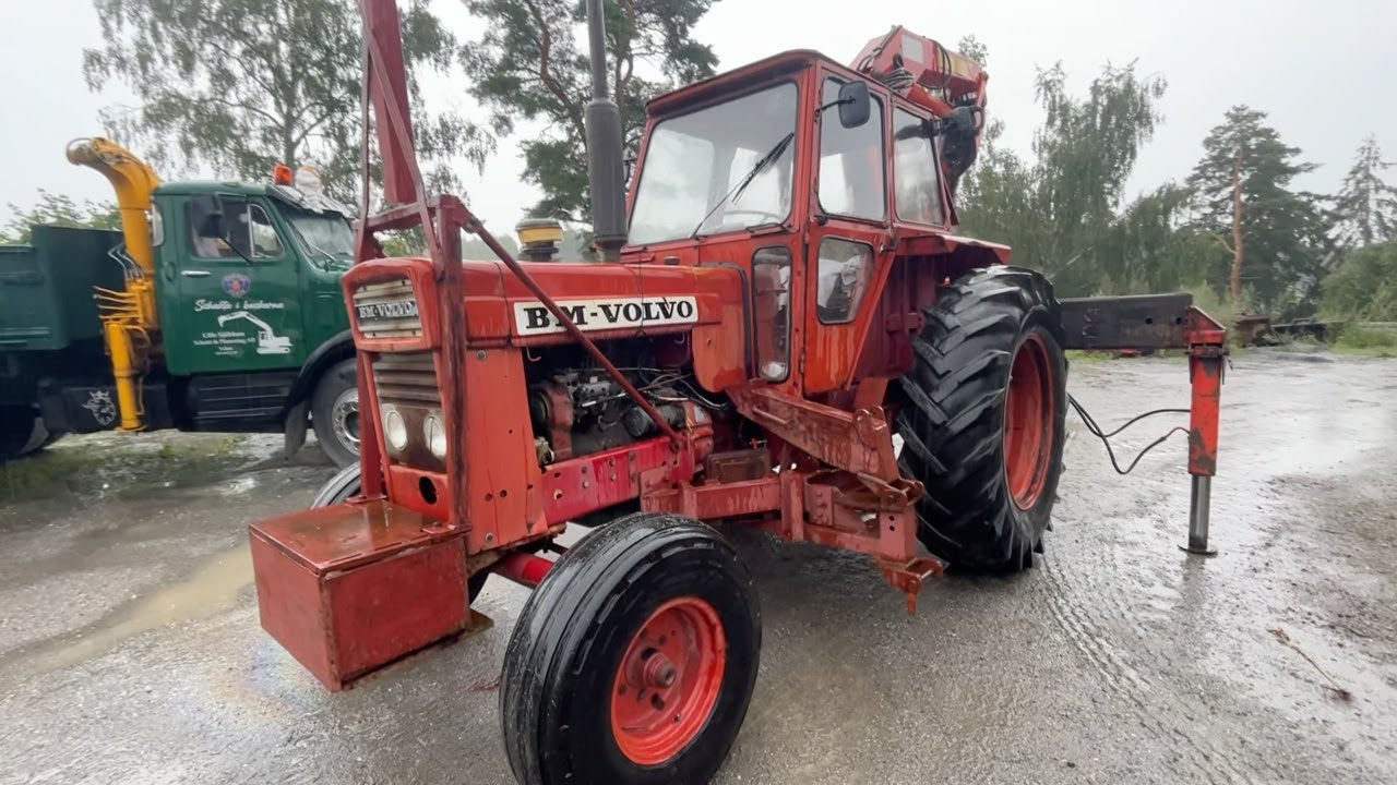 Traktor Volvo BM T 650, Norrtälje, Klaravik auktioner