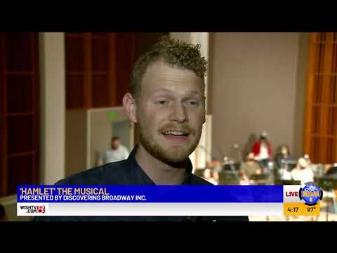 Randall Newsome visits "Hamlet" at Indiana Historical Society