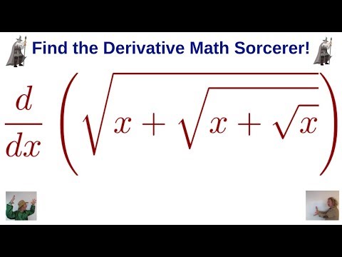 Stewart Calculus 3.4 #42: Differentiate y = sqrt(x + sqrt(x + sqrt(x)))