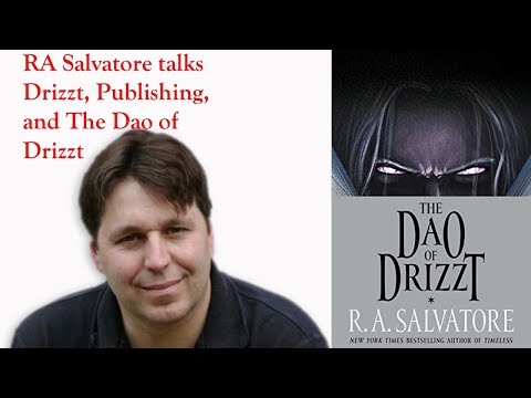 RA Salvatore author of the Drizzt books – © 2025 UpperPen Podcast ...