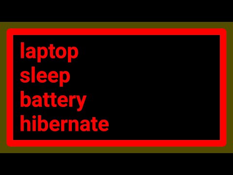 What is the impact of leaving a laptop in "sleep" mode (while on battery power)?